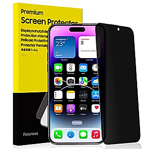 BENKS [2 Pack] Privacy Screen Protector Compatible for iPhone 14 Pro Max (2022),9H Hardness Anti Spy Tempered Glass Upgrade[Dust-Proof][Scratch Resistant][Case Friendly][Bubble Free][New Version]