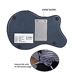 summina Guitar Distortion Pedal Delay Guitar Pedal Portable Guitar Multi-effects Processor Effect Pedal 15 Effect Types 40 Drum Rhythms Tuning Function with Power Adapter (Grey)