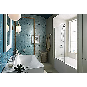 KOHLER K-45131-CP Bath Spout, 3.02 x 2.63 x 6.50 inches, Polished Chrome