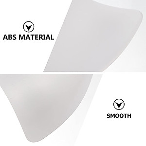 2pcs Plastic Water Tray Soap Dispenser Tray Soap Dispenser Water Tray Wall Soap Rack Dispenser Catch Tray Soap Dispenser Drip Tray Wall Mount Touchless Foam Water Drop Drinks White