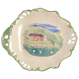 Pfaltzgraff Circle of Kindness Merriweather Cottage 12 1/2-Inch Platter