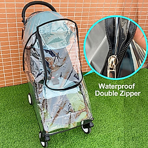 Rain Cover,Dust Cover for Babyzen YOYO & YOYO2 Strollers .Stroller Accessories Windproof EVA Stroller Cover