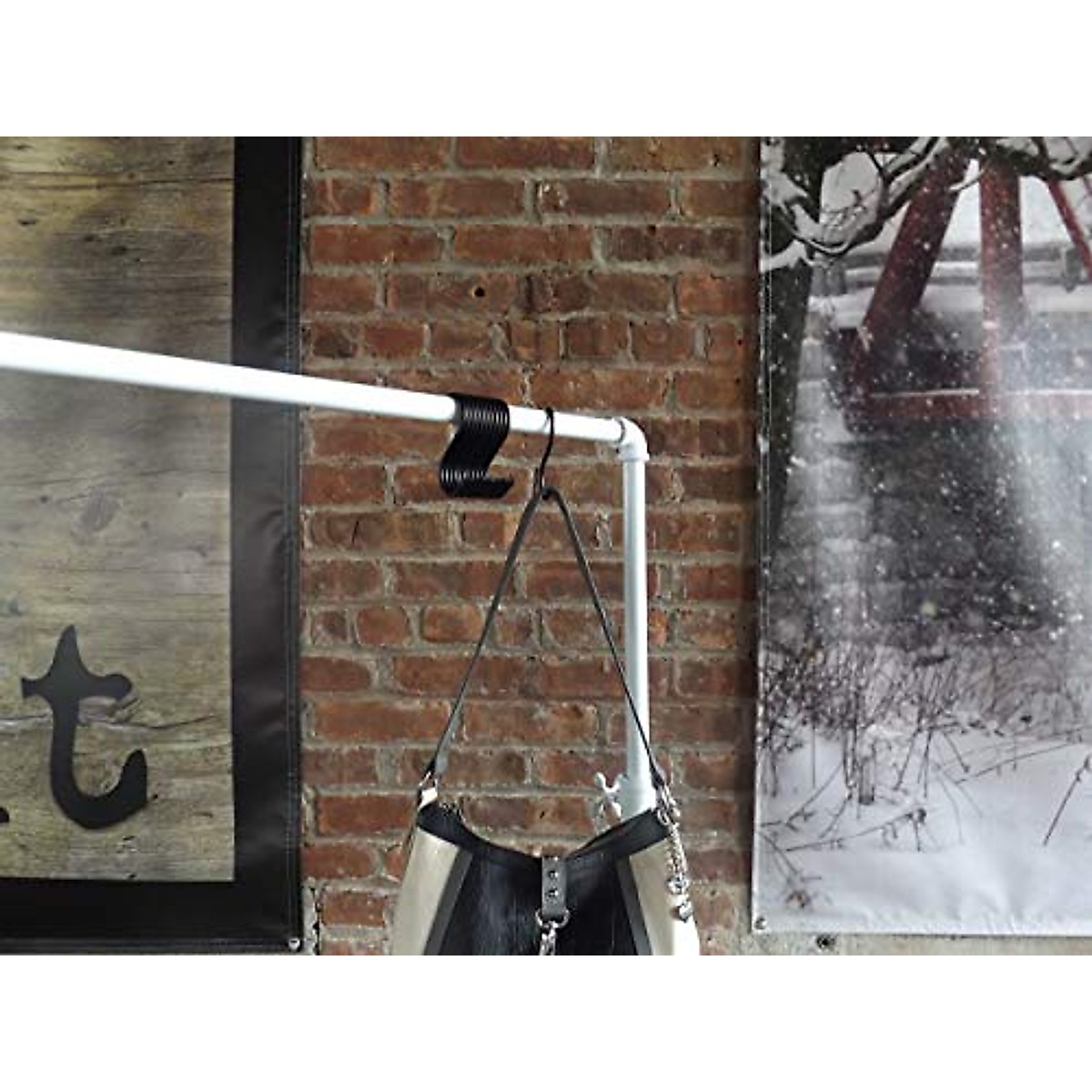 NAHANCO SHKSMRS12 Heavy Duty Steel S Hook Hanger, Gunmetal Finish, 4" (12 Pack)