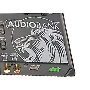 Audiobank High Performance Bass Machine - AB-AP12 - with Subwoofer Bass Control Features/Bass Equalization Circuit/Dash Mount Remote Control and Bass Indicator