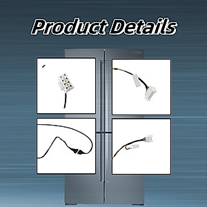 KDFUHRUI Refrigerator Wire Harness DA96-00640A Fit for Samsung Refrigerator，Replaces AP5623877,3970367,PS4168713, EAP4168713
