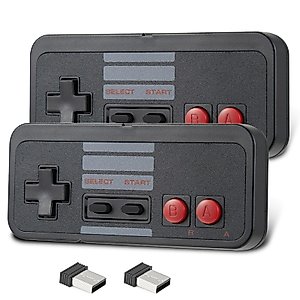 MODESLAB USB NES Controller - Retro Gaming Joystick for PC, Mac, Raspberry Pi - Switch Online Compatible - Classic Design - Plug and Play
