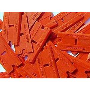 MiniScraper Double Edged Plastic Razor Blades 100 Pack MS 106 and MS 206
