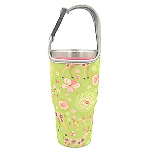 Lixiaoman 3 Pack Tumbler Carrier Holder Pouch for All 30oz Stainless Steel Travel Insulated Coffee Mug,Neoprene Sleeve with Carrying Handle Reusable (3)