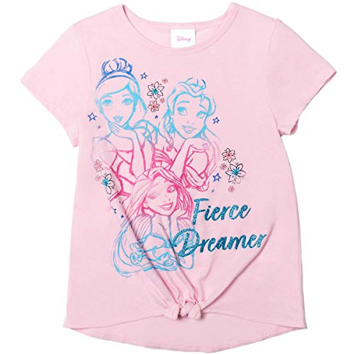 Disney Princesses Toddler Girls 4 Piece Mix n' Match Shorts & Legging Set - 2T White/Pink