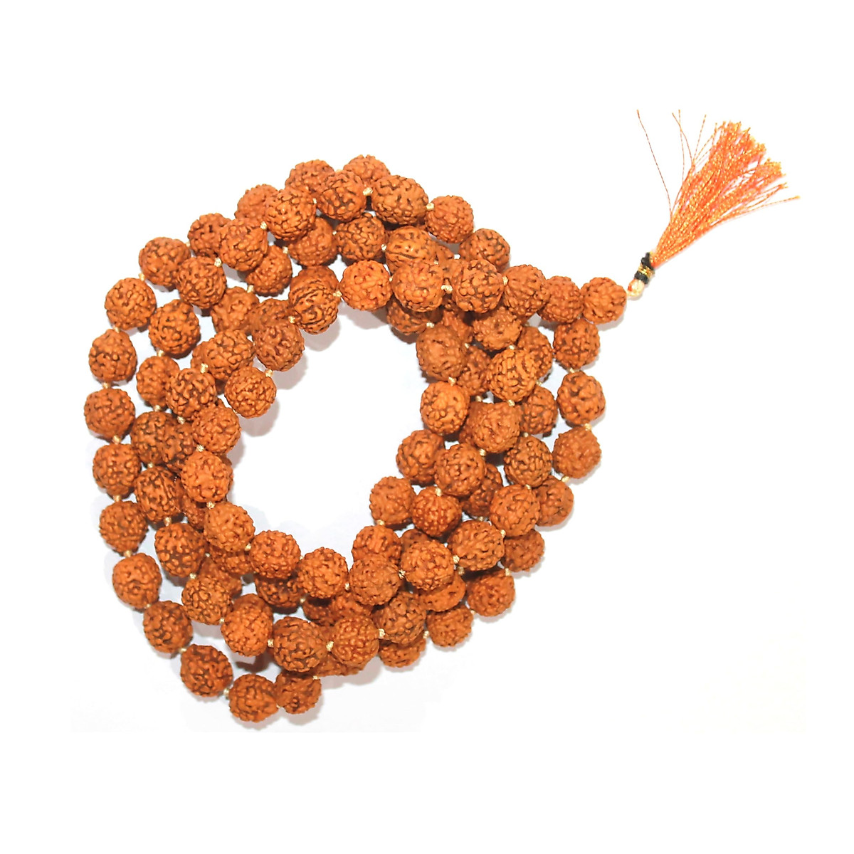 Original Rudraksha Mala With Certificate For Wearing And Japa Mala (5 Mukhi Mala, 108 Beads Mala Rosary Garland)
