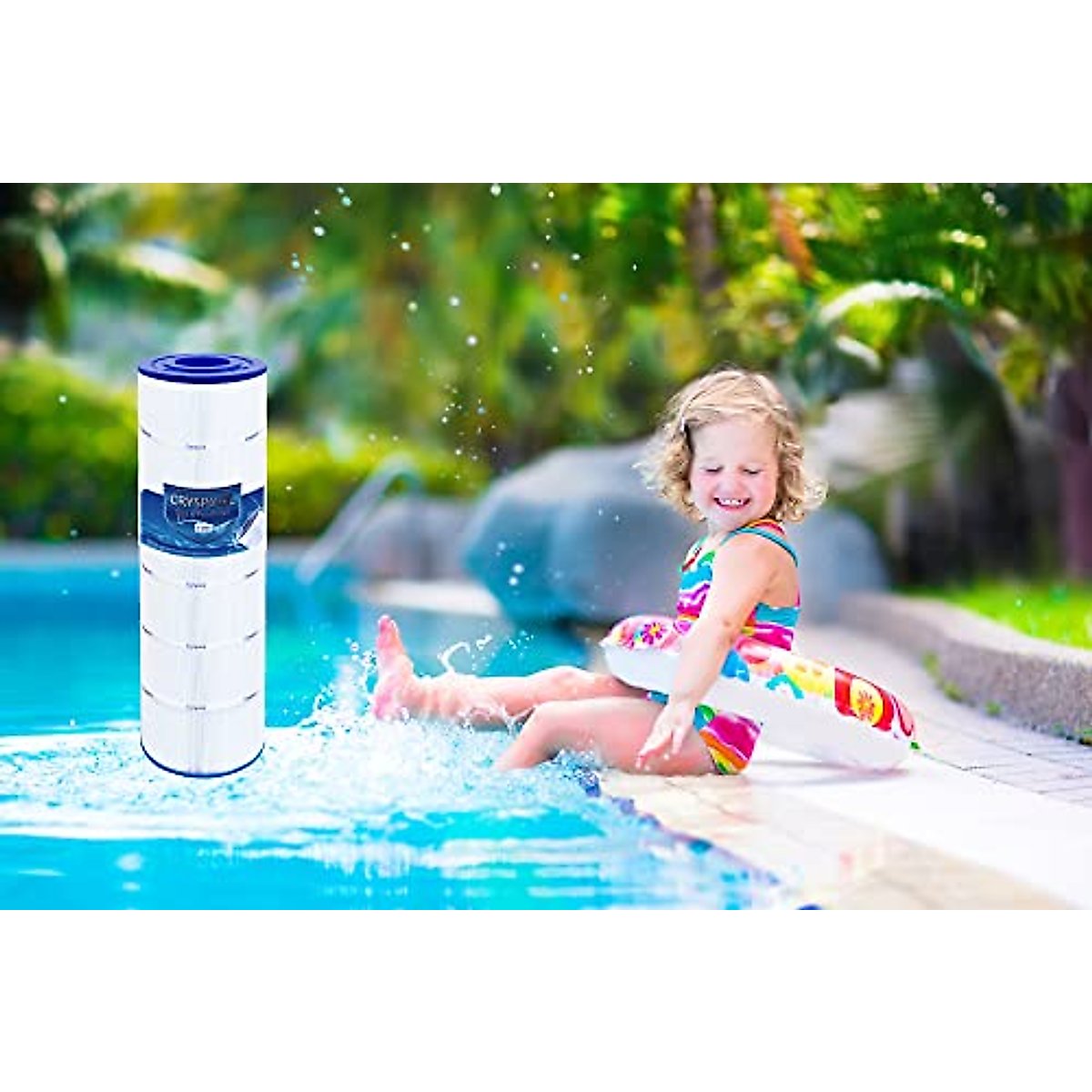 Cryspool Pool Filter Compatible with CX2020RE, PWWPC200,Pro Clean 200,817-0200P,CX1900RE，C-8420, FC-1211, 200sq.ft, 1 Pack