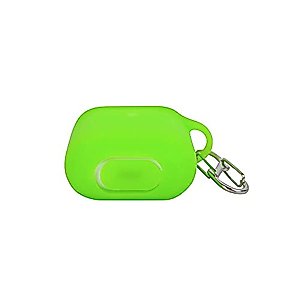 Felony Case – Soft Silicone AirPods Case 2 &1 - Neon Green | Shockproof, 360° Protective Apple Airpods Case Cover with Keychain | Wireless Charging Compatible with Front LED Visible