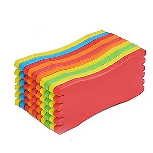 Toasis Fishing Leader line Holder Foam board Snelled Hook Keeper Pack of 10 (5 x 12cm)