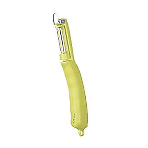 1PCS Electric Peeler Stainless Steel Fruit Potato Peeler Electric Peeling Graters for Kitchen (Green, One Size)
