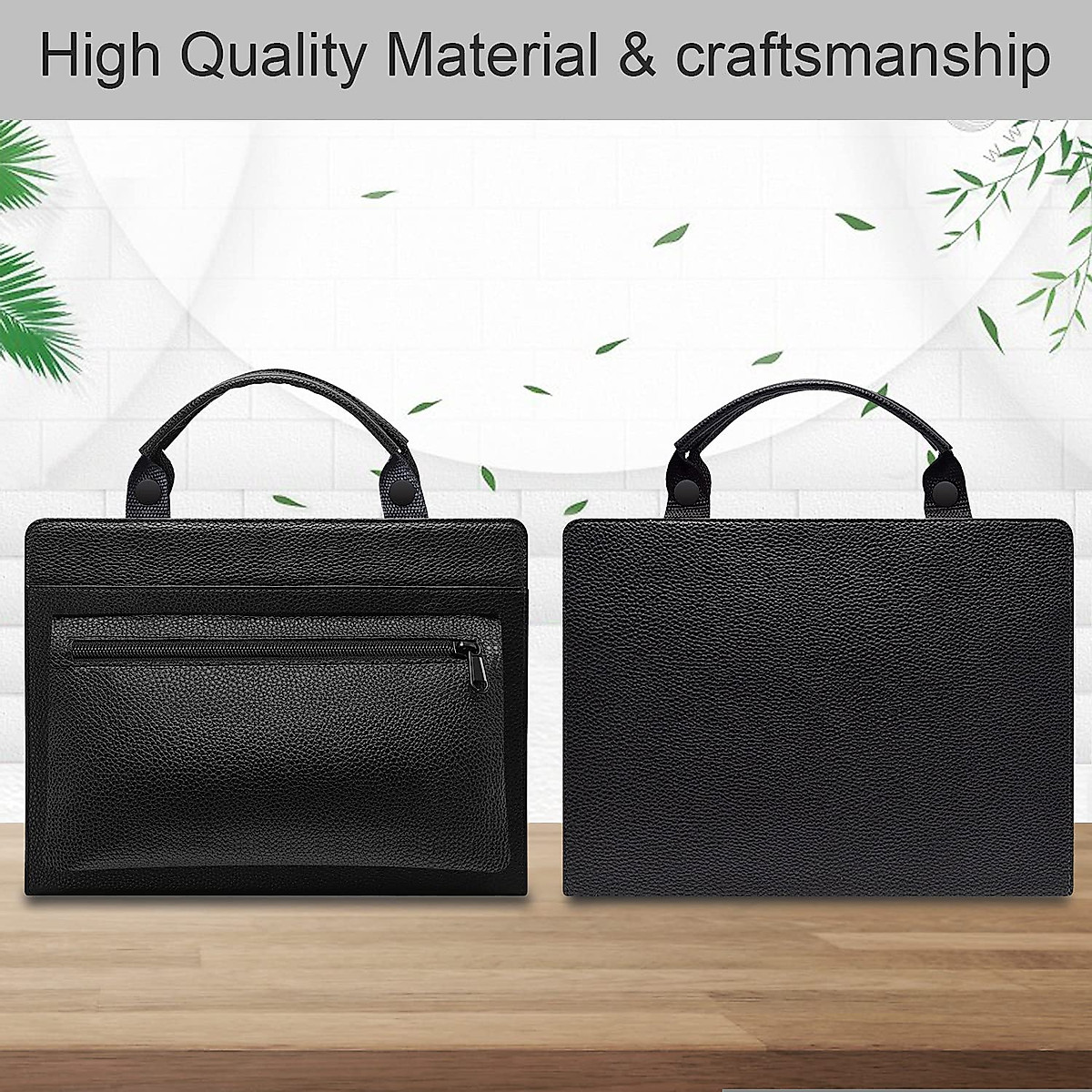 Protective Case + Portable Bag for 15.6" Lenovo ThinkPad P15 T15g P53 52 51 P50 P50s L580 L590 L570 L560/ideapad 130-15IKB 130-15AST/Flex 4 15 1570 1580[NOT fit ThinkPad P15v P15s T15 P15s T15p],Black