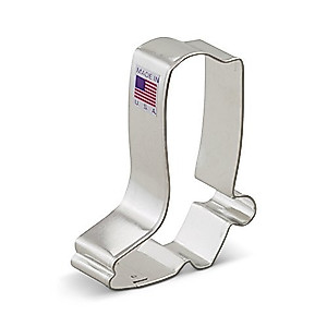 Cowboy Boot Cookie Cutter 3.5" Made in USA by Ann Clark