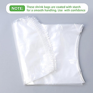 YISIMODI 18x13 In Poultry Shrink Bags - Perfect for Fresh, Safe, and Convenient Food Packaging - 30 Packs