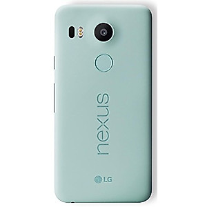 LG Nexus 5X Unlocked Smart Phone, 5.2" Ice Blue, 16GB Storage, US Warranty