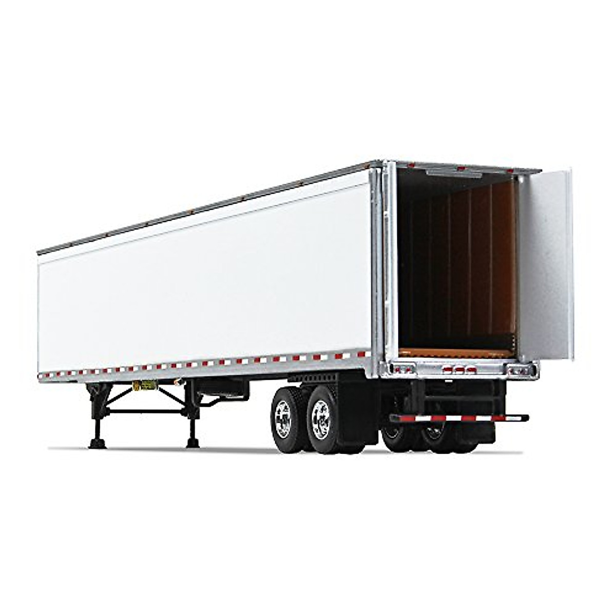 First Gear 1/64 Scale Diecast Collectible White/White Mack Anthem Sleeper Cab Tractor with 53' Trailer (#60-0367)