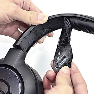 Replacement Ear pad Cushion Bands Compatible with SteelSeries Siberia 840 800 Wireless Headset Dolby 7.1 Headphone (Ear pad+Headband)