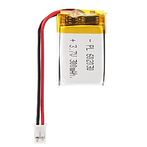 WALKINGLY 3.7V 300mAh 602030 Lipo Battery Rechargeable Lithium Polymer ion Battery Pack with PH2.0mm JST Connector