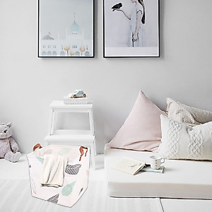 MAGICLULU Laundry Baskets Foldable Laundry Basket Dirty Clothes Bucket Cloth Collection Basket Laundry Hamper Collapsible Laundry Basket Storage Basket Japanese