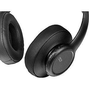 Insignia - NS-HAWHP2 RF Wireless Over-The-Ear Headphones - Black (Renewed)