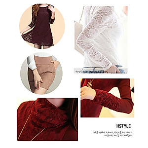 Lace Fabric for Dressmaking for Floral Bridal Wedding Dress Flower Fabric Table Cloth DIY Crafts Clothing Curtains 150 Cm Wide Sold by The Meter(Color:Royal Blue)