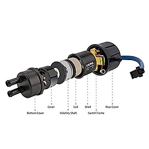 OSIAS Fuel Pump 10MM For H-onda VT750C VT750CD VT750DC Shadow ACE 750 1998-2003 Replaces 16710-MBA-612 16710-MBA-611