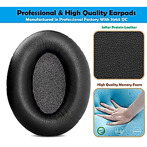 DowiTech Supreme Comfort Headphone Earpads Headset Replacement Ear Pads Compatible with Srhythm Version NC25 NC35 Headphone