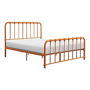 Lexicon Urbana Metal Bed, Full, Orange