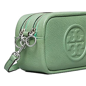 Tory Burch Perry Bombé Mini Bag, Patina/Rolled Nickel