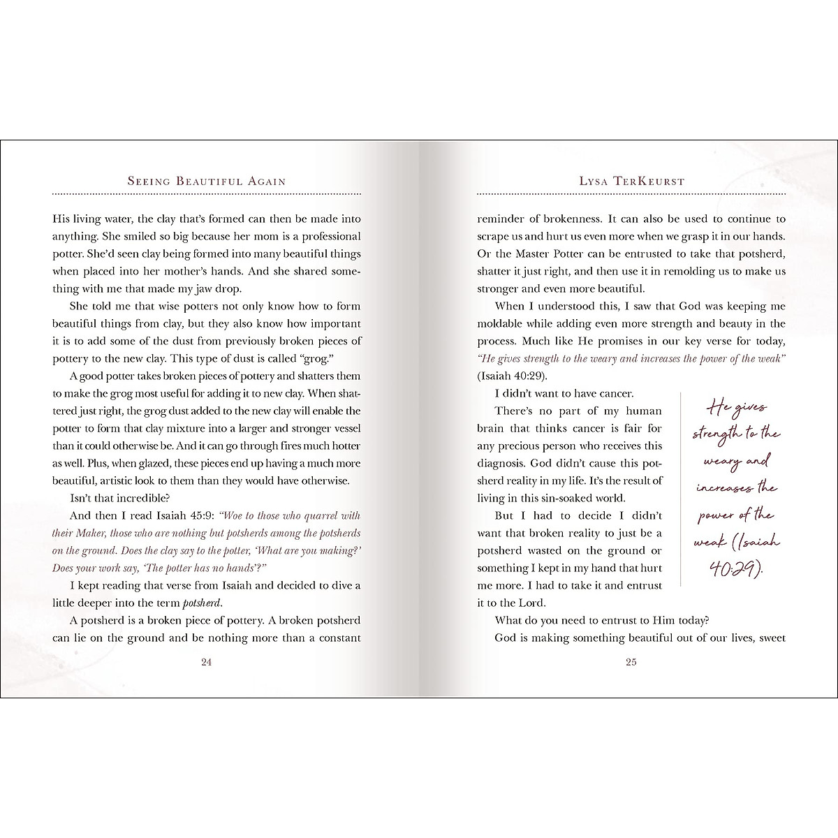 Seeing Beautiful Again: 50 Devotions to Find Redemption in Every Part of Your Story