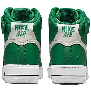 Nike Women's Air Force 1 '07 Mid Shoes, Malachite/Brown Basalt/Sail, 7