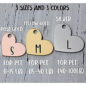 MYXGY Stainless Steel Pet ID Tag, Personalized Dog Name Tags, Customized Cat Tags, Deep Laser Engraving, Optional Engraved on Both Sides, Various Design Options