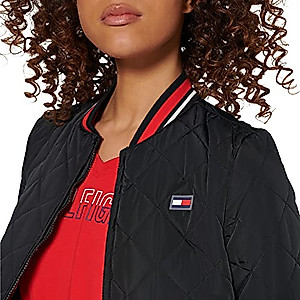 Tommy Hilfiger Women's Performance Zip Hoodie, Black, Medium
