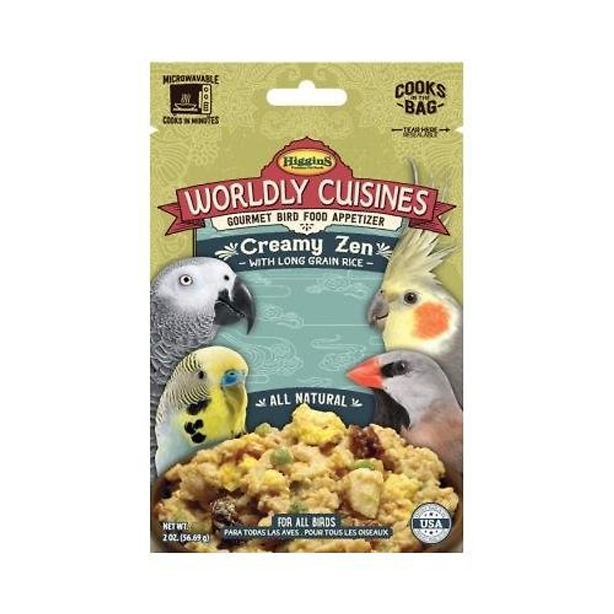 Higgins Worldly Cuisines Creamy Zen - 2 Ounce