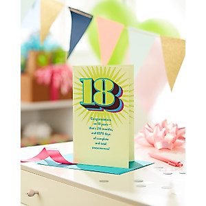 American Greetings 18th Birthday Card (Total Awesomeness)