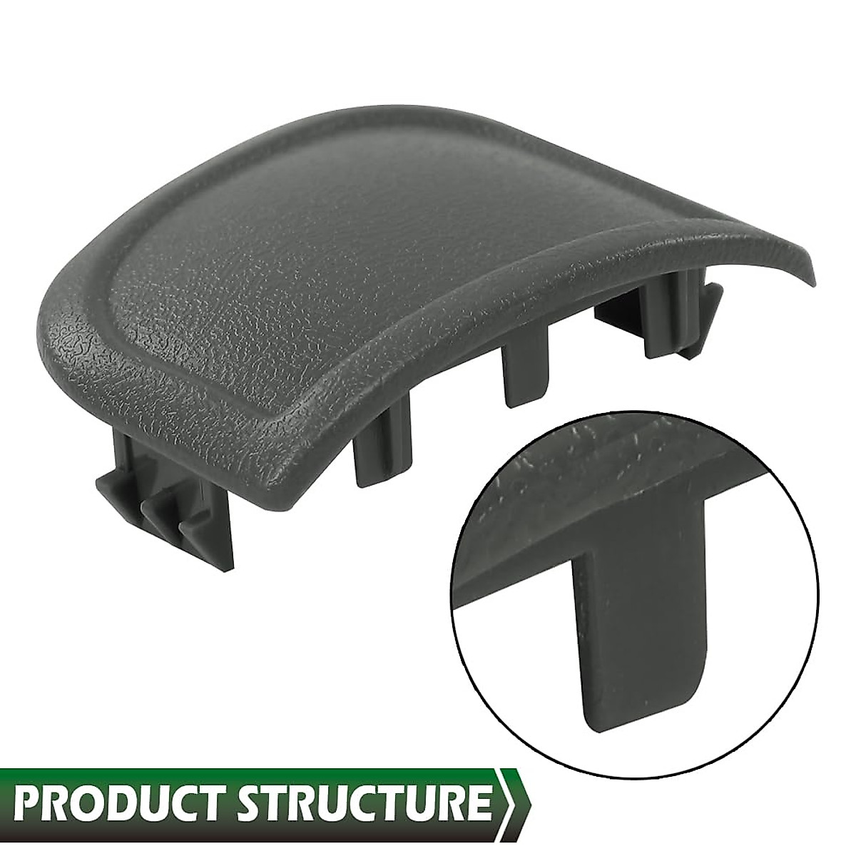 GRAND ORANGE Switch Cover Cluster Bezel Dash Trim Compatible with 1998-2004 Chevy S10 Blazer 4x4 4wd Gray