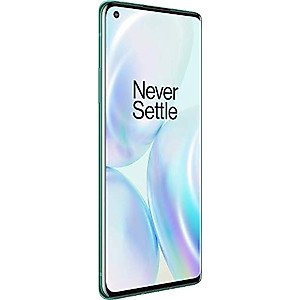 OnePlus 8 Glacial Green,​ 5G Unlocked Android Smartphone U.S Version, 8GB RAM+128GB Storage, 90Hz Fluid Display,Triple Camera, with Alexa Built-in,