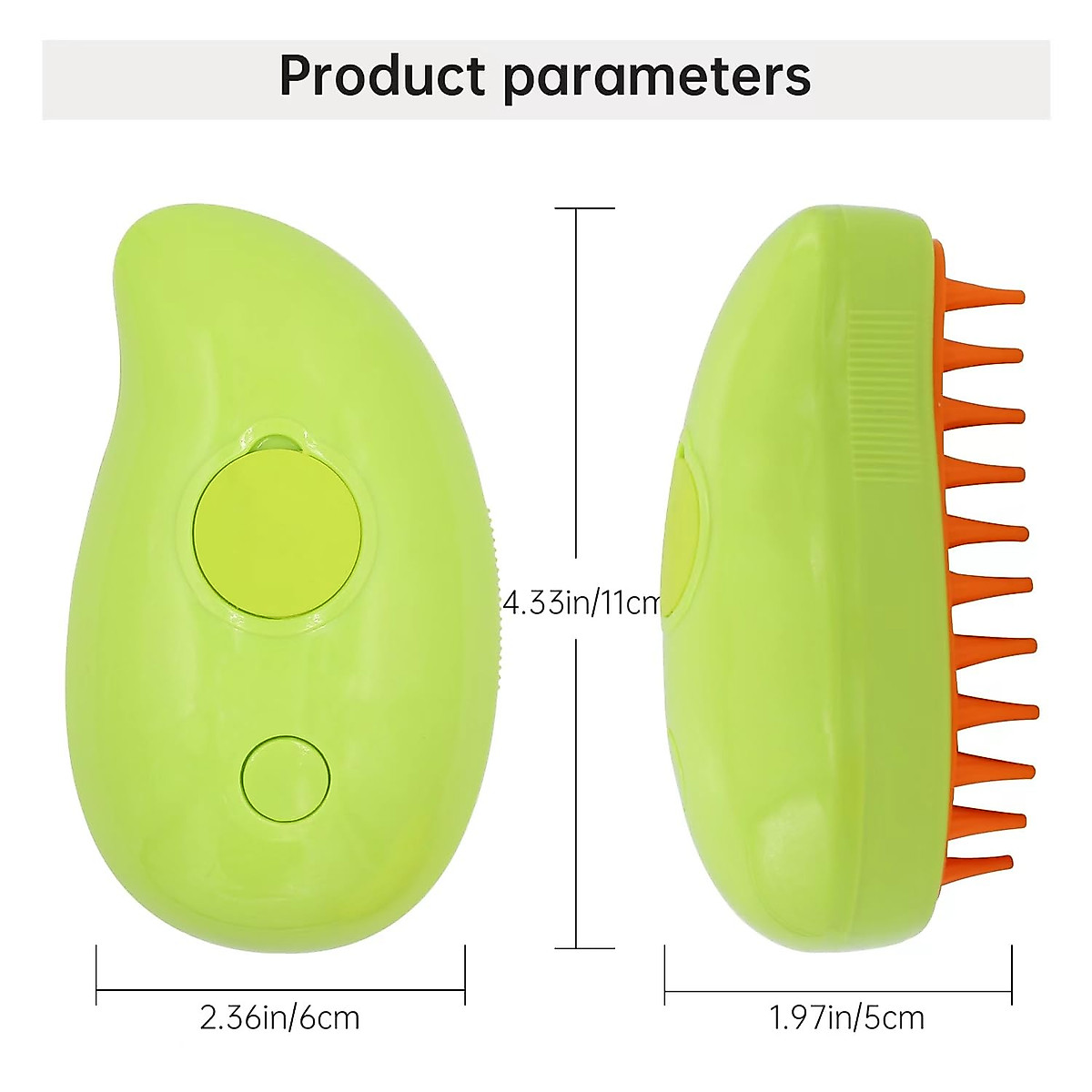 Cat Steam Brush for Shedding, 3 in 1 Cat Steamy Brush - Cat Hair Brush/Bath Brush/Cat Massager for Indoor Cats, Misty Brush Cat Comb with Steam, Multifunctional Pet Steaming Brush