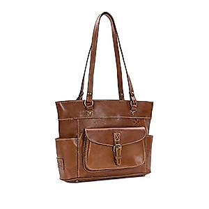 Patricia Nash | Bolsena Tote Purse for Women | Leather Tote Bag for Women, Tan