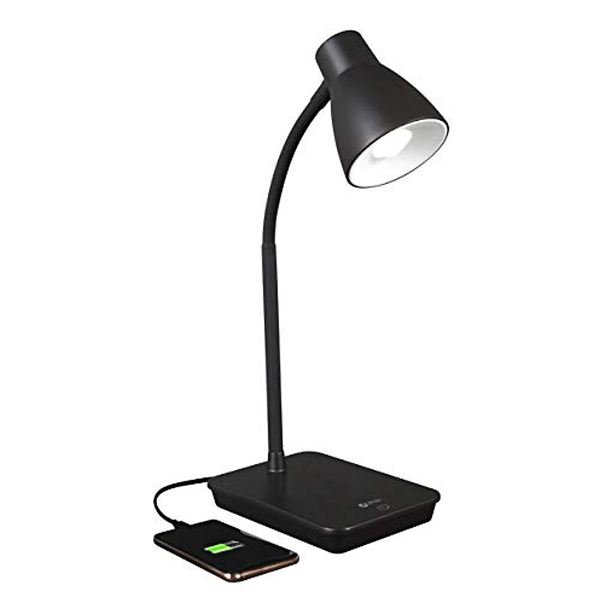 OttLite Wellness Series® Infuse LED Desk Lamp with Wireless and USB Charging