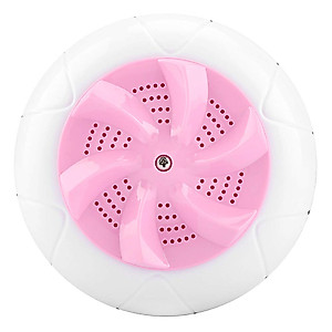 Milltrip Mini Washing Machine, Mini Ultrasonic Washing Machine USB Portable Washing Machine for Home, Travel, Business Trip, Apartment, Dorm (Pink)