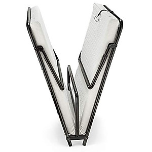 Guest Folding Bed Cot - with Memory Foam Mattress Compact, Portable & Lightweight Folding Bed Frame with Thick Memory Foam Mattress for Spare Bedroom & Office (31 inch)