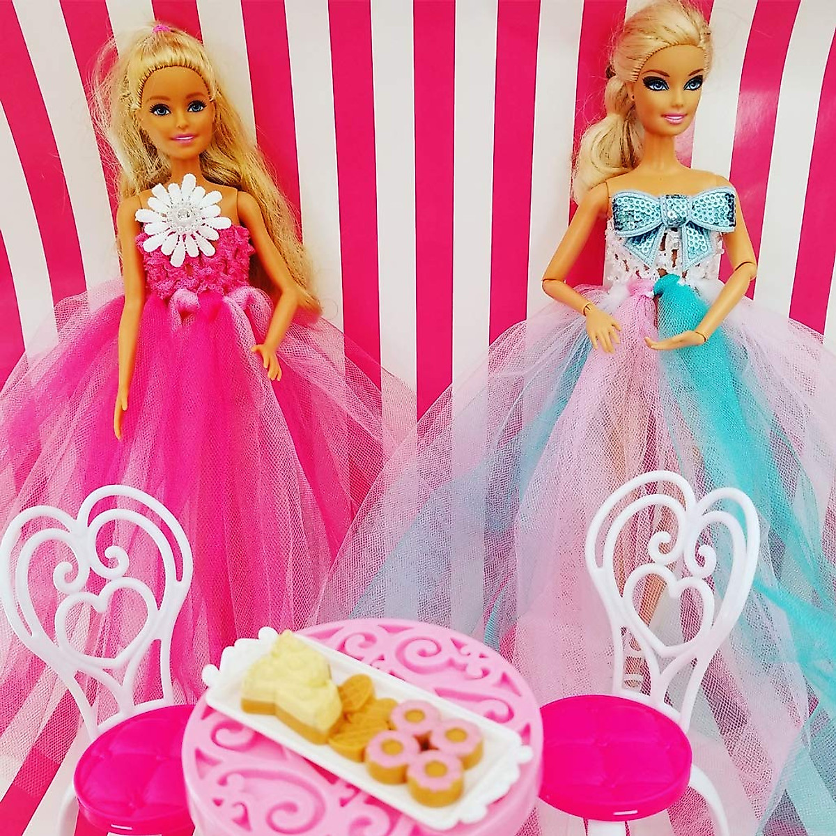 Expo International Decorative Matte Tulle, Roll/Spool of 6” X 25 Yards, Lightweight Polyester Tulle Fabric for Tutus, Costumes, and Party Decorations, Washable, Easy-to-Use, Pack of 2, Green