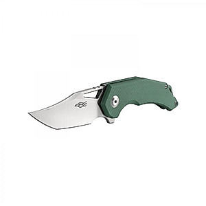 Firebird GANZO FH61-GB Pocket Folding Knife Razor Sharp D2 Steel Blade Ergonomic G10 Anti-Slip Handle with Clip Hunting Fishing Camping Gear Outdoor Folder EDC Pocket Knife (Green)