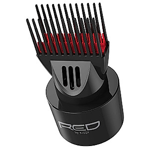 Red by Kiss Universal Detangling Blow Dryer Hair Styling Pik – Compatible with all Hair Dryers