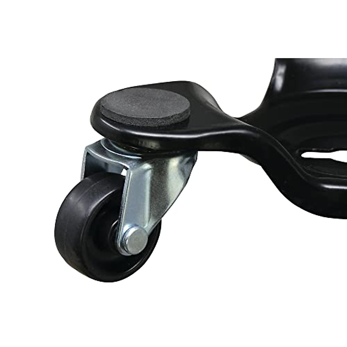 Shepherd Hardware 6-Inch Move-It 9299 Steel Tri-Dolly, 200-lb Load Capacity, Black