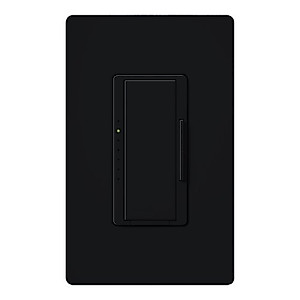 Lutron MRF2-6CL-BL Dimmer Switch, 600W Maestro Wireless Incandescent, 150W CFL or LED Single Pole/3-Way - Black